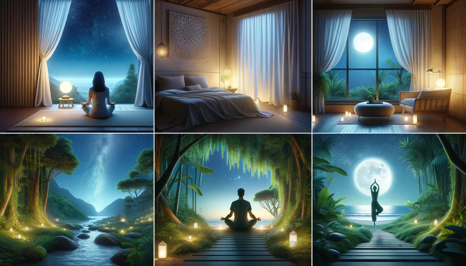 Deep relaxation techniques and meditation techniques to relieve mid ...