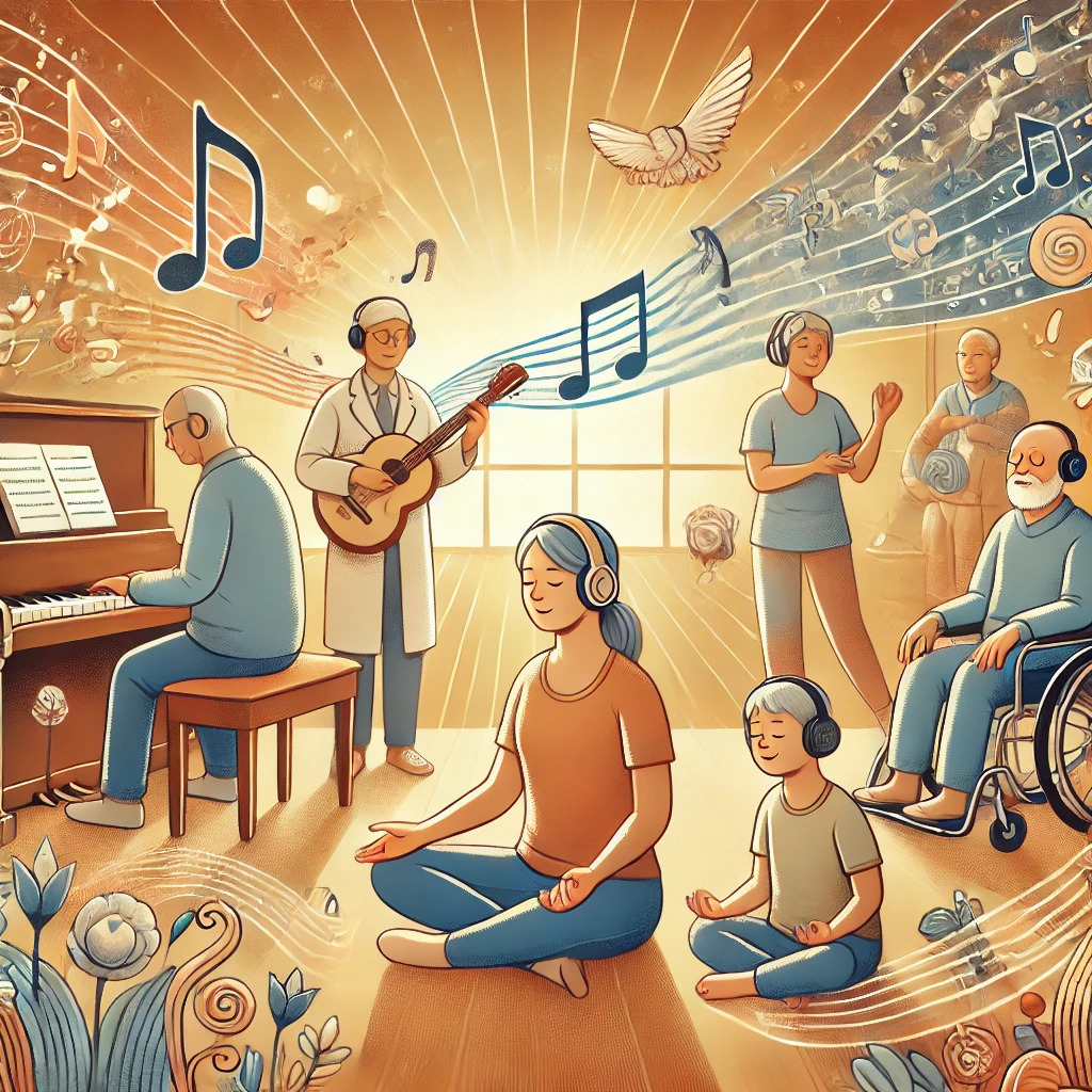 About the scope of application of music therapy and its effective ...